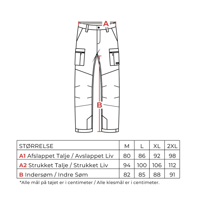 Oak Creek bukser str. M | Kjøp hos jem & fix